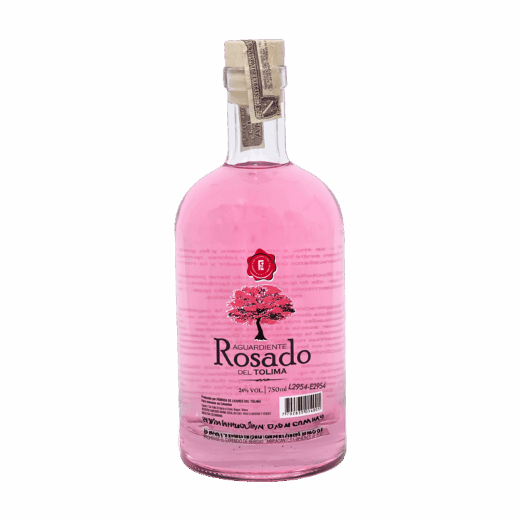 Aguardiente Rosado del Tolima 750ml – La Fabrica